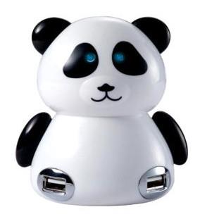 Panda shape usb 4 pot hub,SGS020,SG Sourcing INC